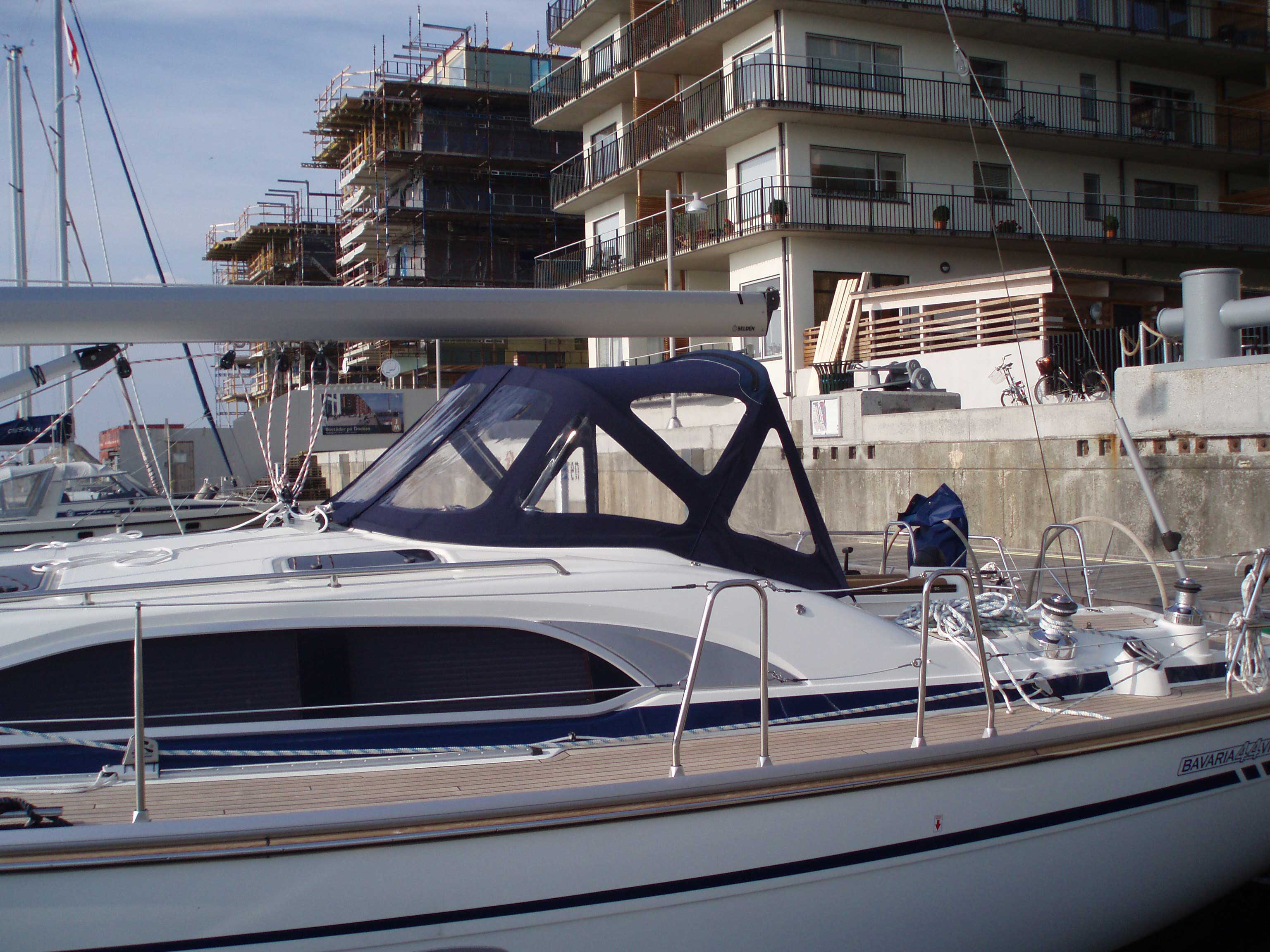 Bavaria 44 Vision Sprayhood Årgang 06-08 til eksisterende bøjler 0608 ...