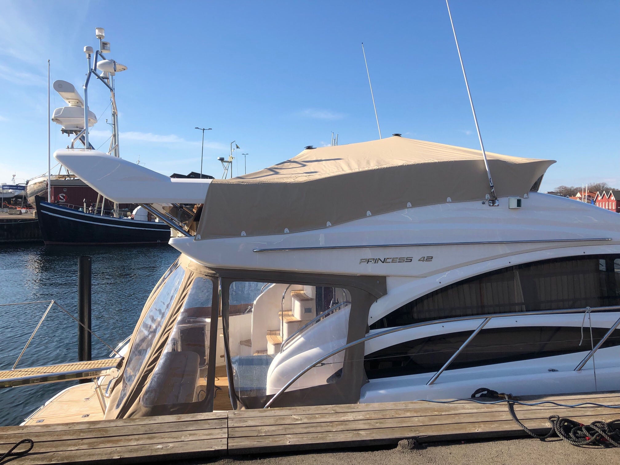 Cockpit enclosure motorboat - Kapell & Annat