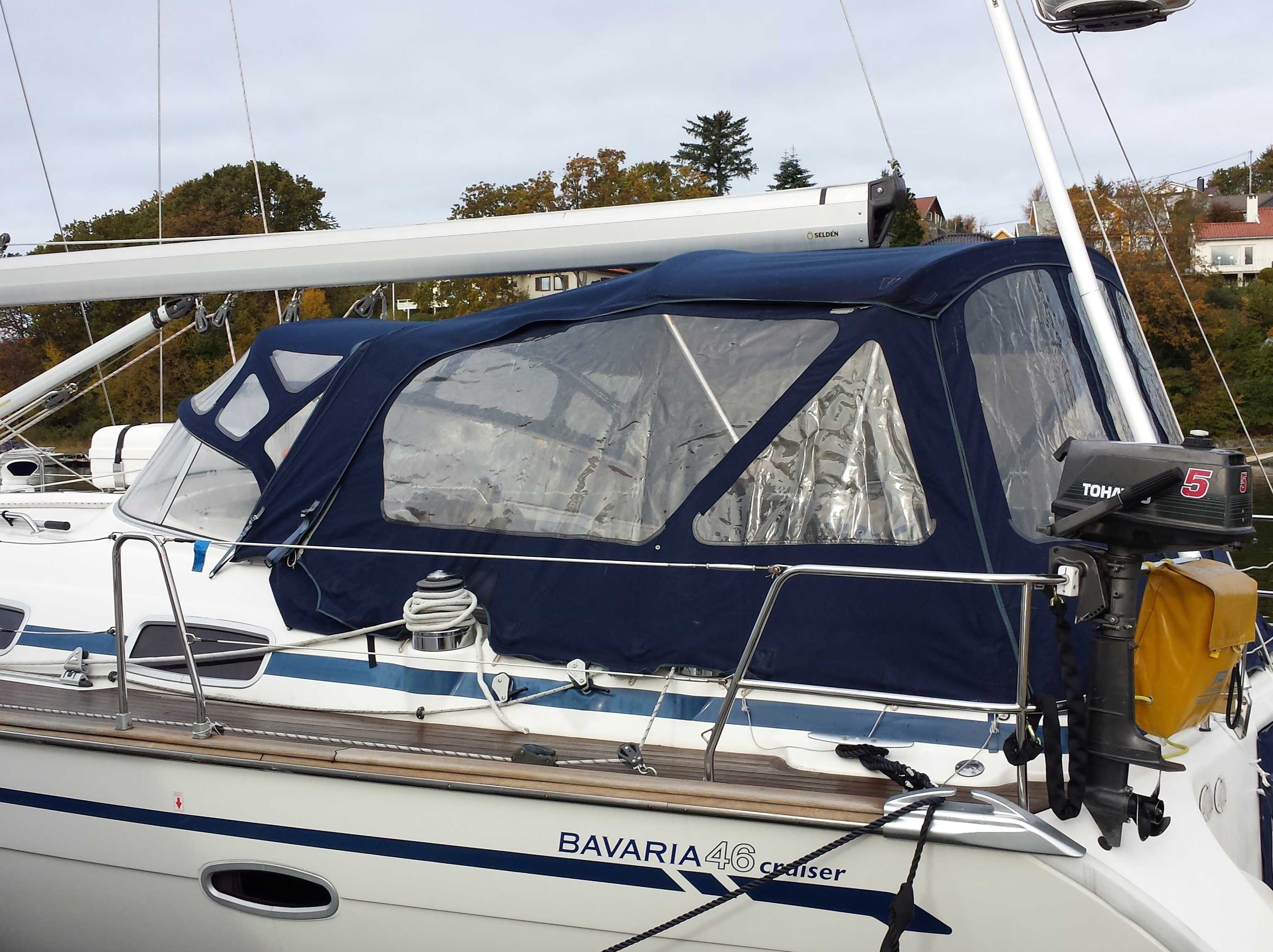 Bavaria 46 & 50 Cockpit Enclosure XXL Model Year 04-08 with new frames ...
