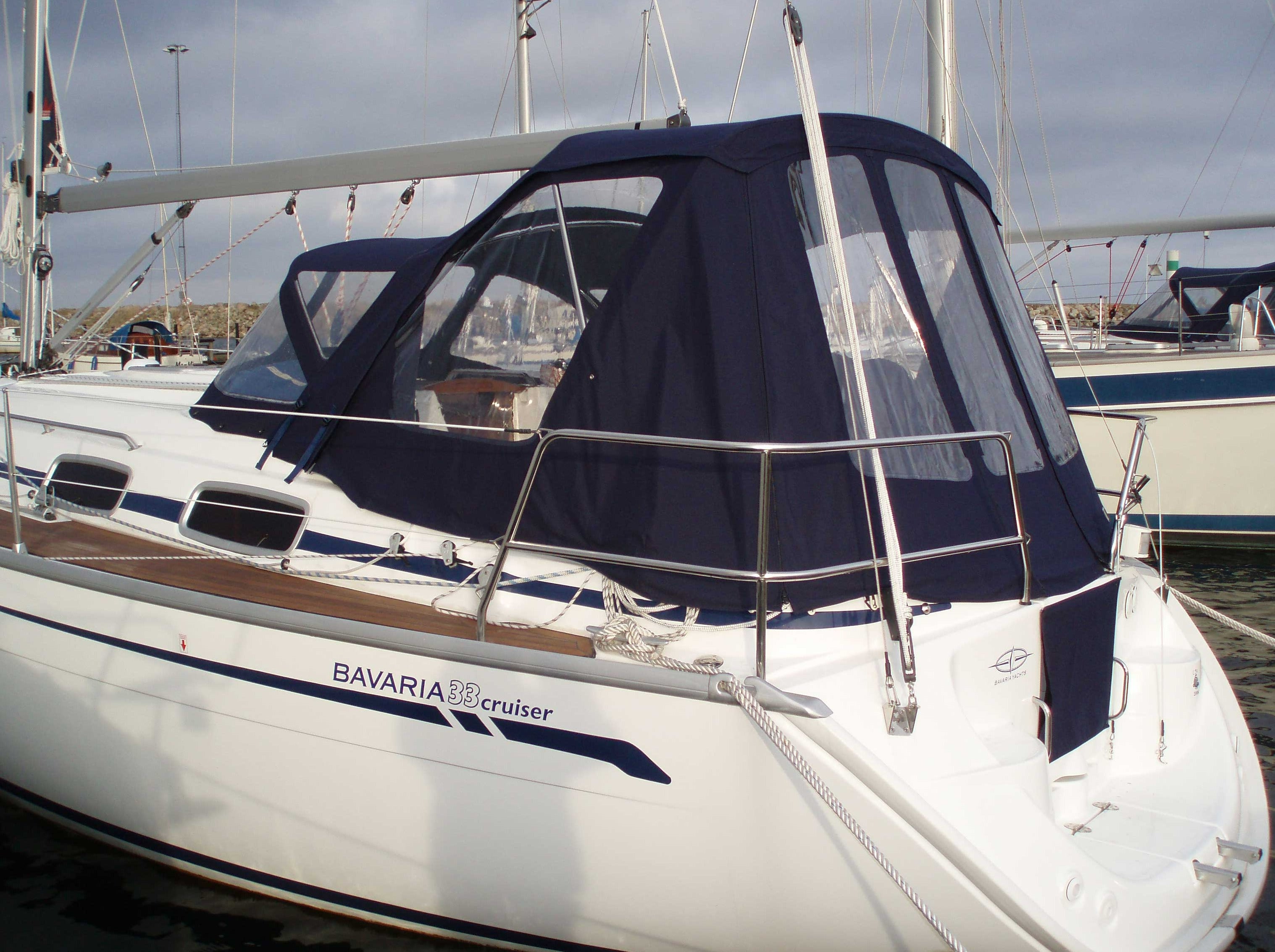 Bavaria 33 Cockpit Enclosure XL Model year 05-08 with new frames ...